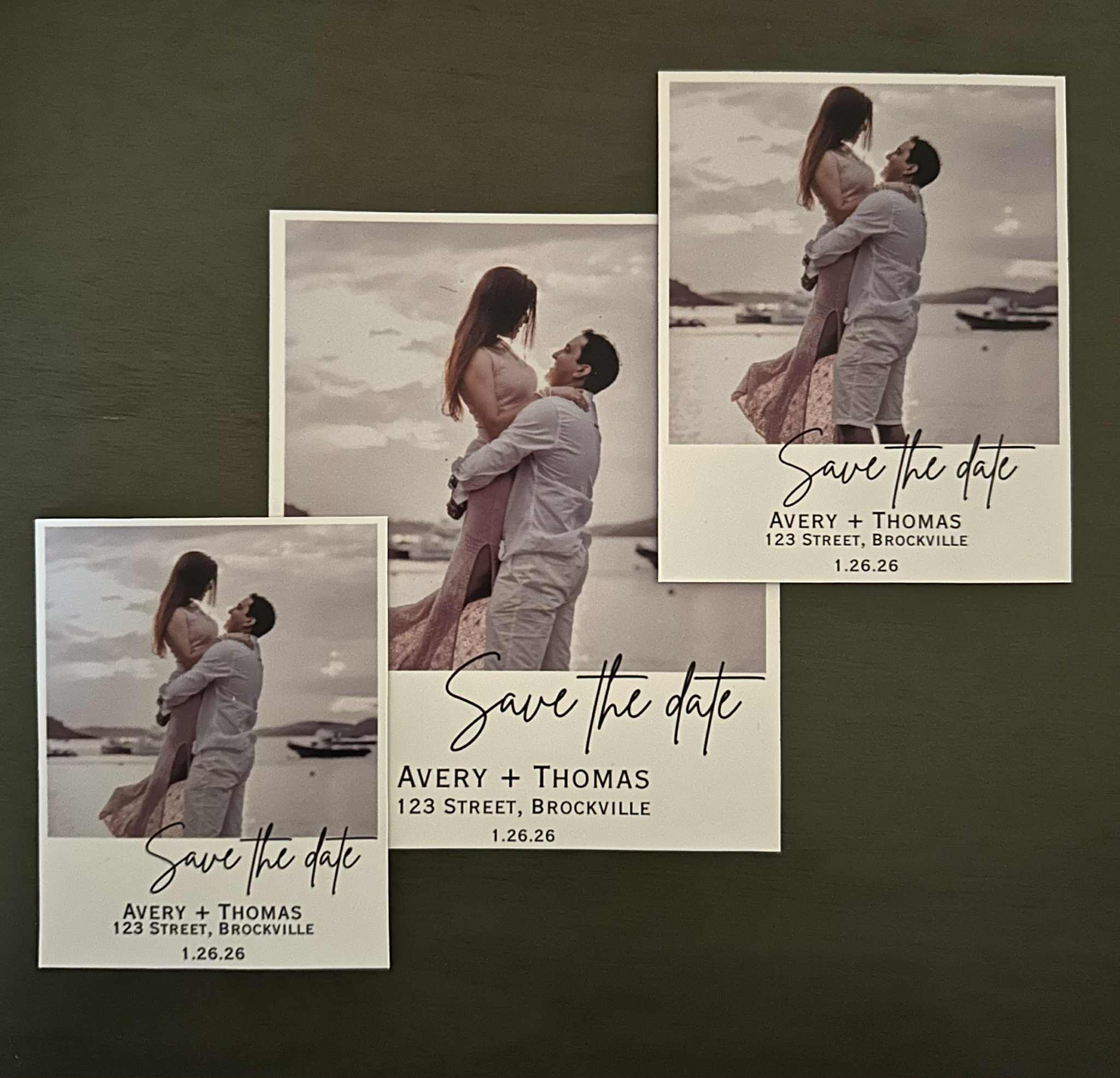 Save the Date Magnets Canada | Personalized Wedding Magnets – Peelies